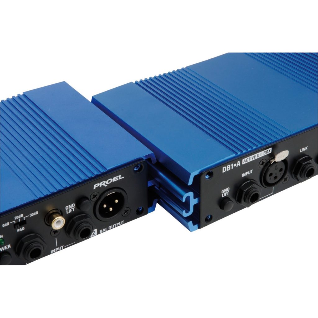 Active 2-channel D.I. BOX – Sound System PROEL