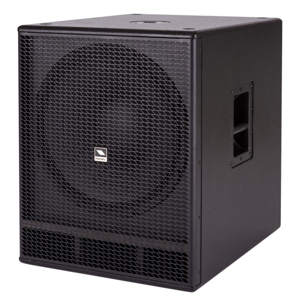 Compact active vented sub-woofer – Sound System PROEL