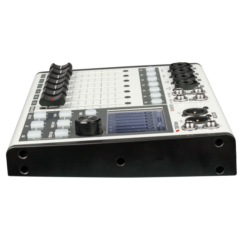 8-channel digital mixer – Sound System PROEL